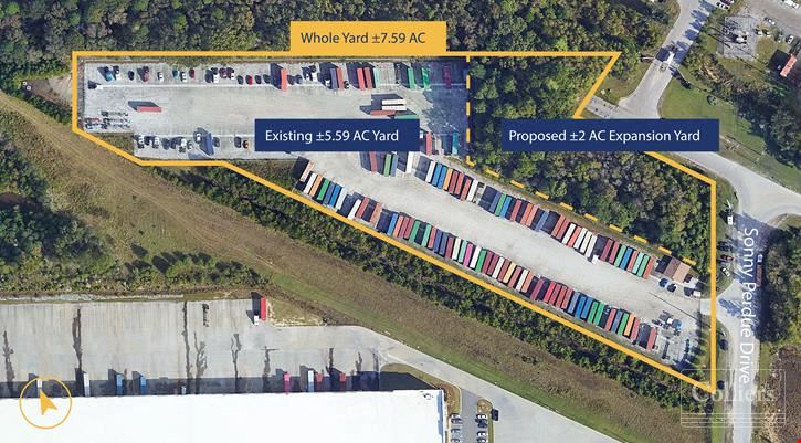 CenterPoint Intermodal Center Trailer Yard - 49 Sonny Perdue Dr, Savannah, GA